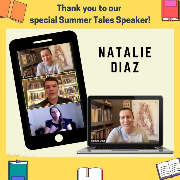 An Evening with Natalie Díaz – Books We Read