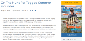 FiTREP in The Fisherman article - Borsetti Lab