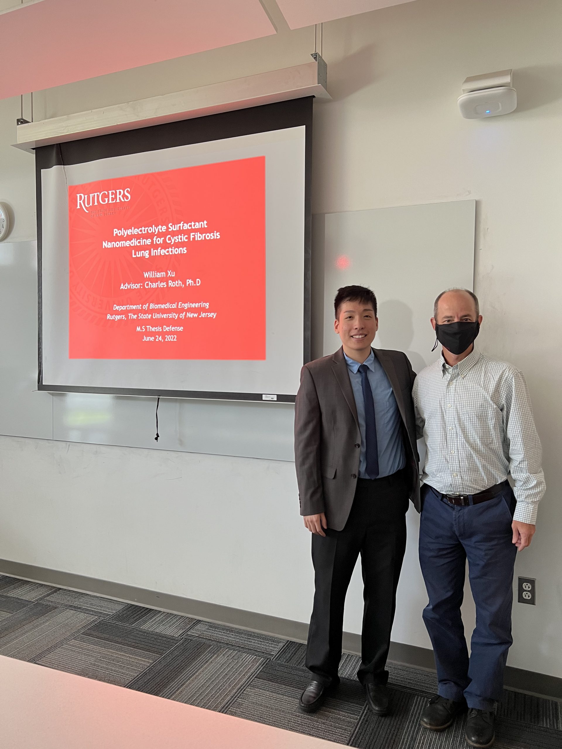 William Defends M.S. thesis! – Charles Roth