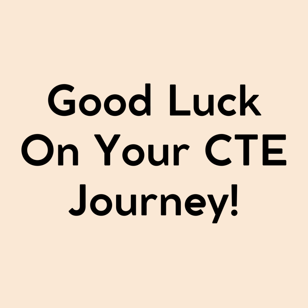 CTE Career Clusters – CTE Study