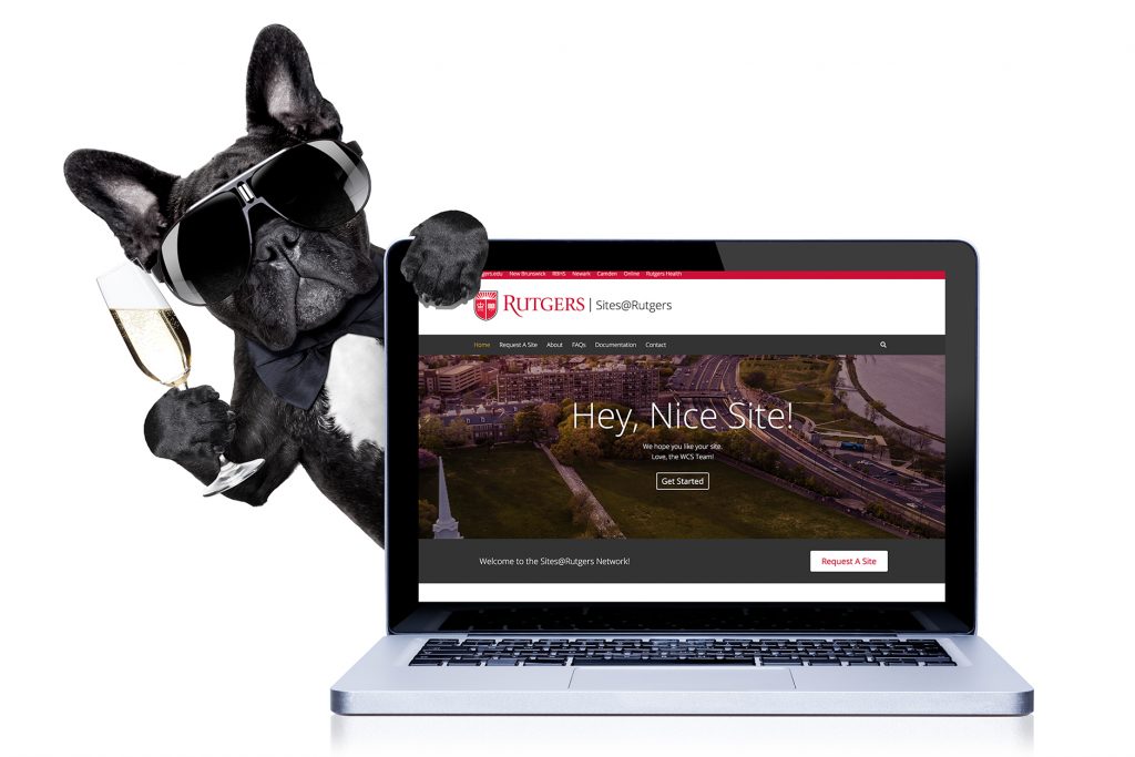 Getting Started Guide – Sites@Rutgers Documentation