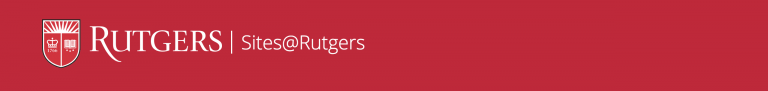 Header Settings – Sites@Rutgers Documentation