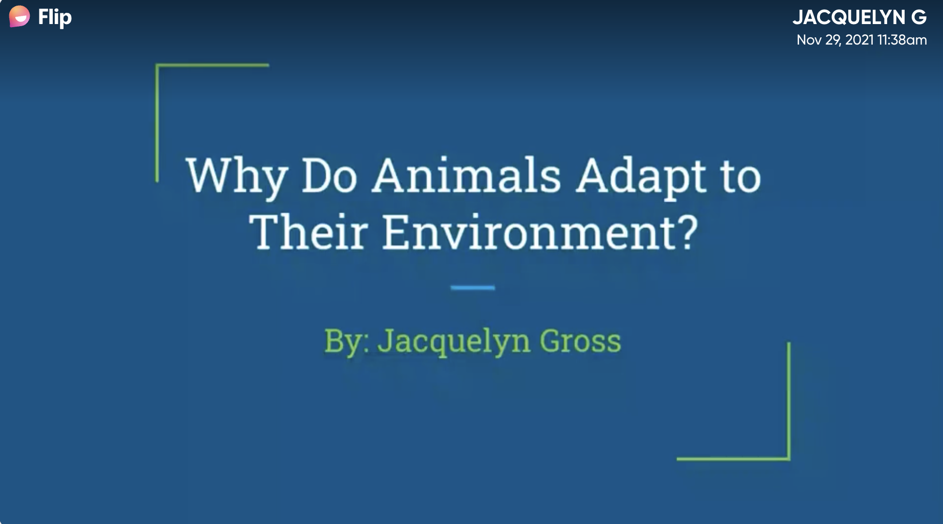 Why Do Animals Adapt to Their Environment? – ECB Outreach