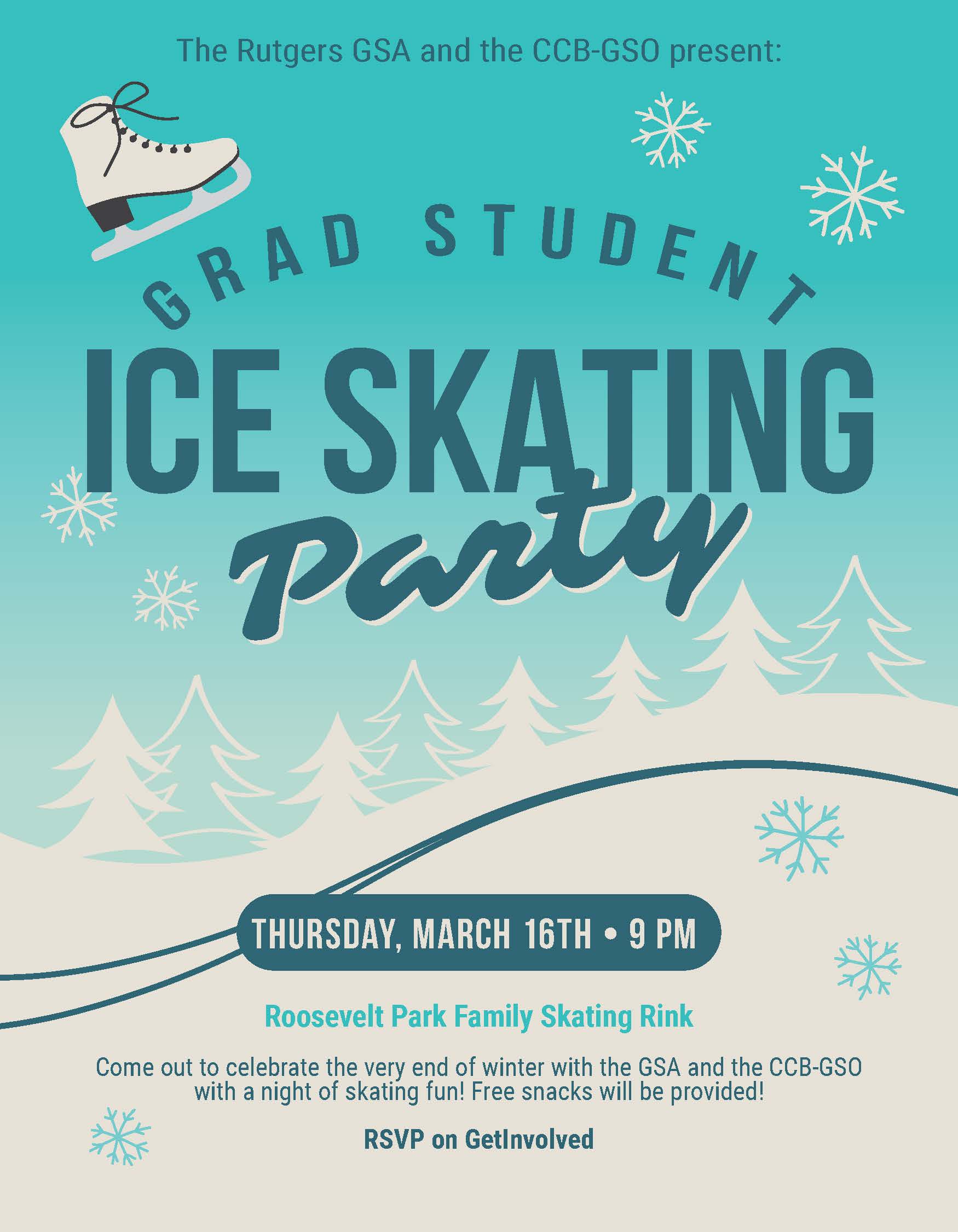 Ice Skating Party - Graduate Student Association
