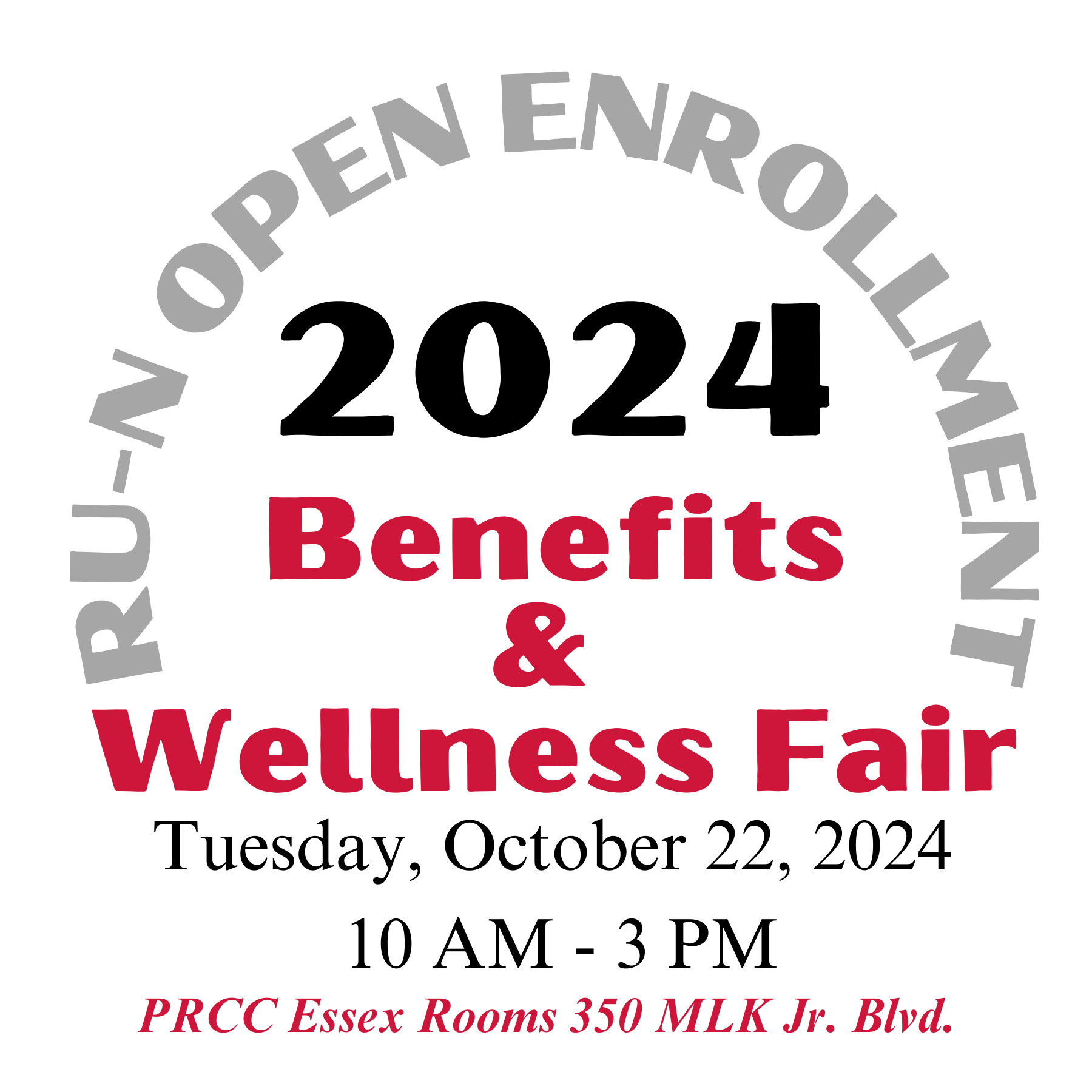 RU-N 2024 Open Enrollment and Benefits Fair – Newark Human Resources