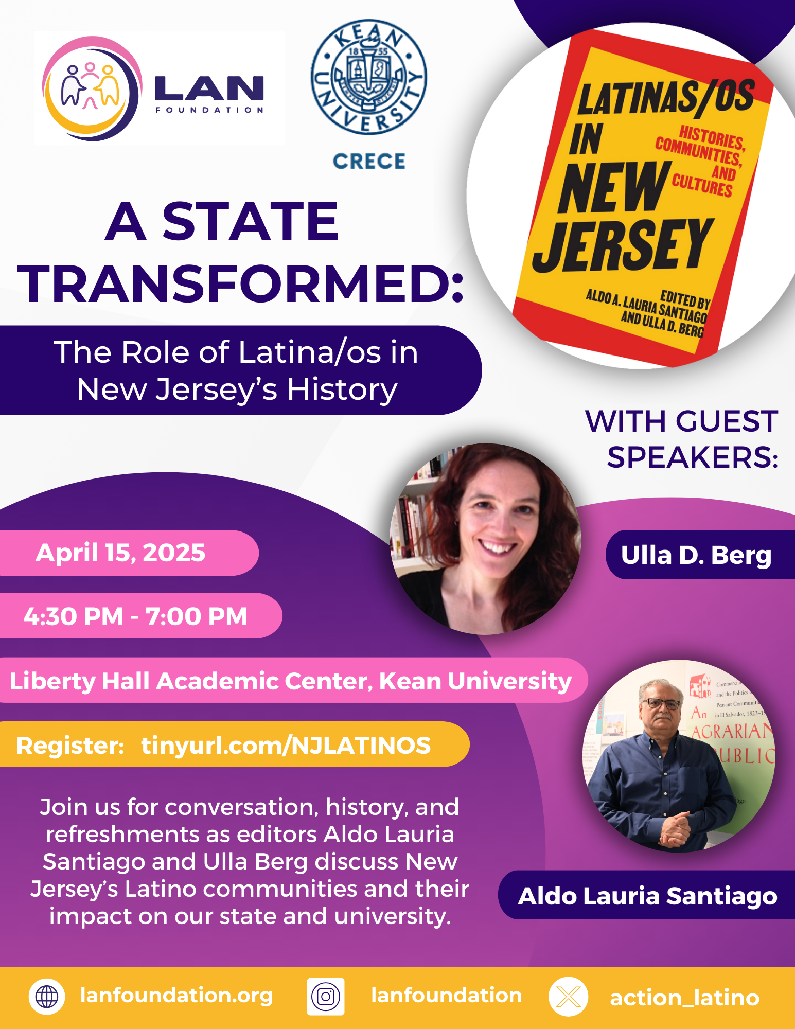 NJ Book Events - The Rutgers Latino Studies Research Initiative