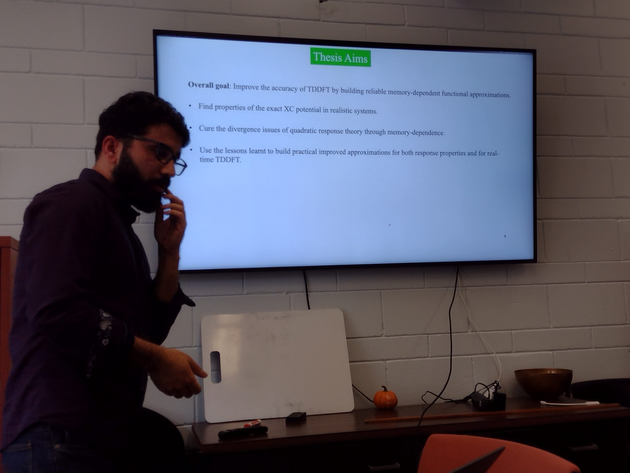 Davood passed his candidacy exam with flying colors! - Maitra Group