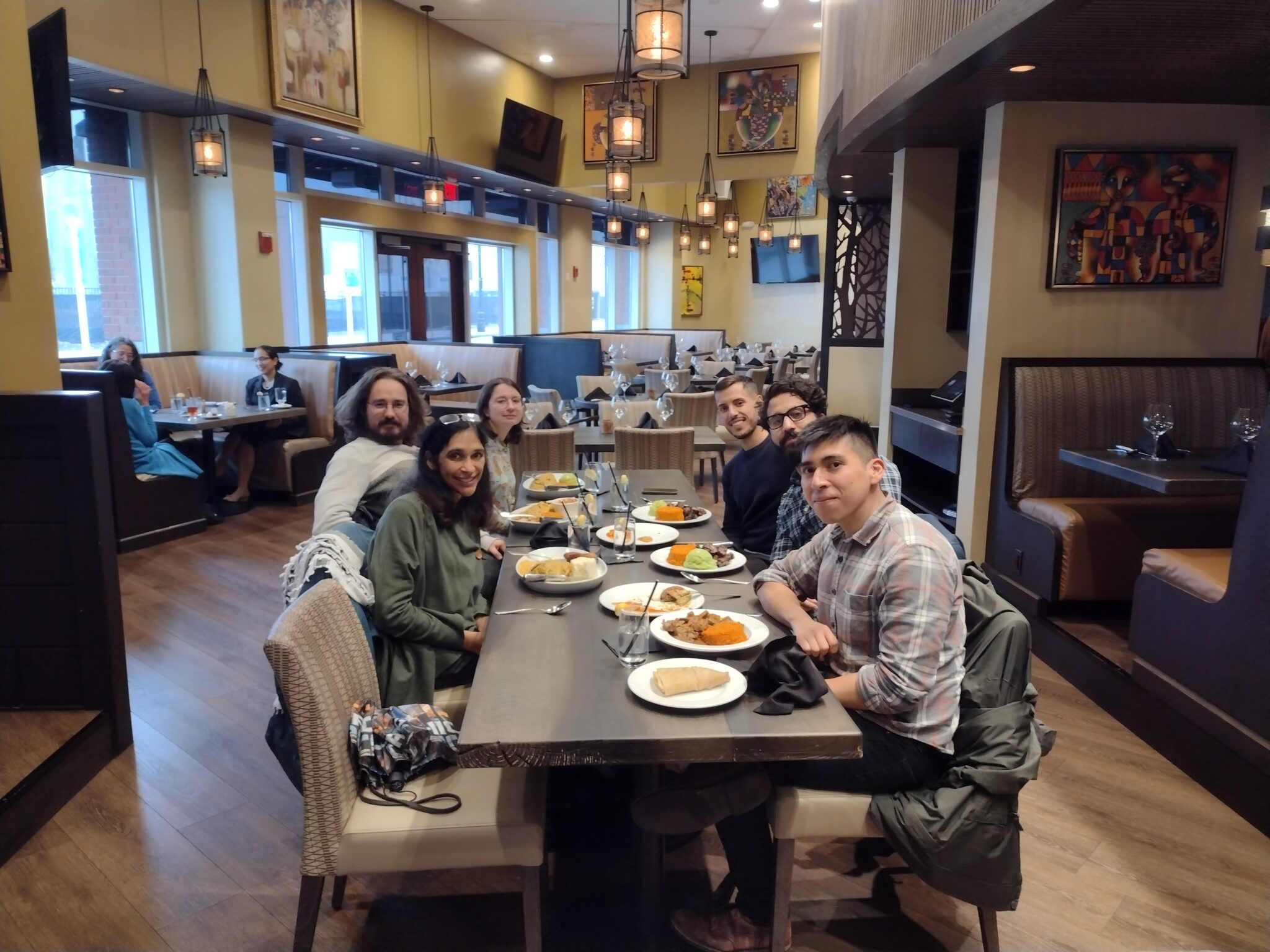 Former student Steven Crisostomo visits! – Maitra Group