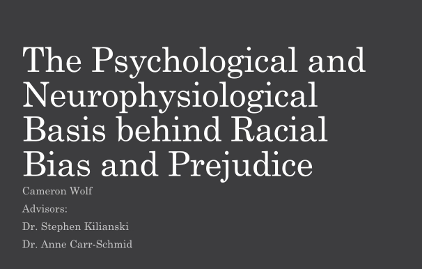 Cameron, Wolf: The Psychological and Neurophysiological Basis behind ...