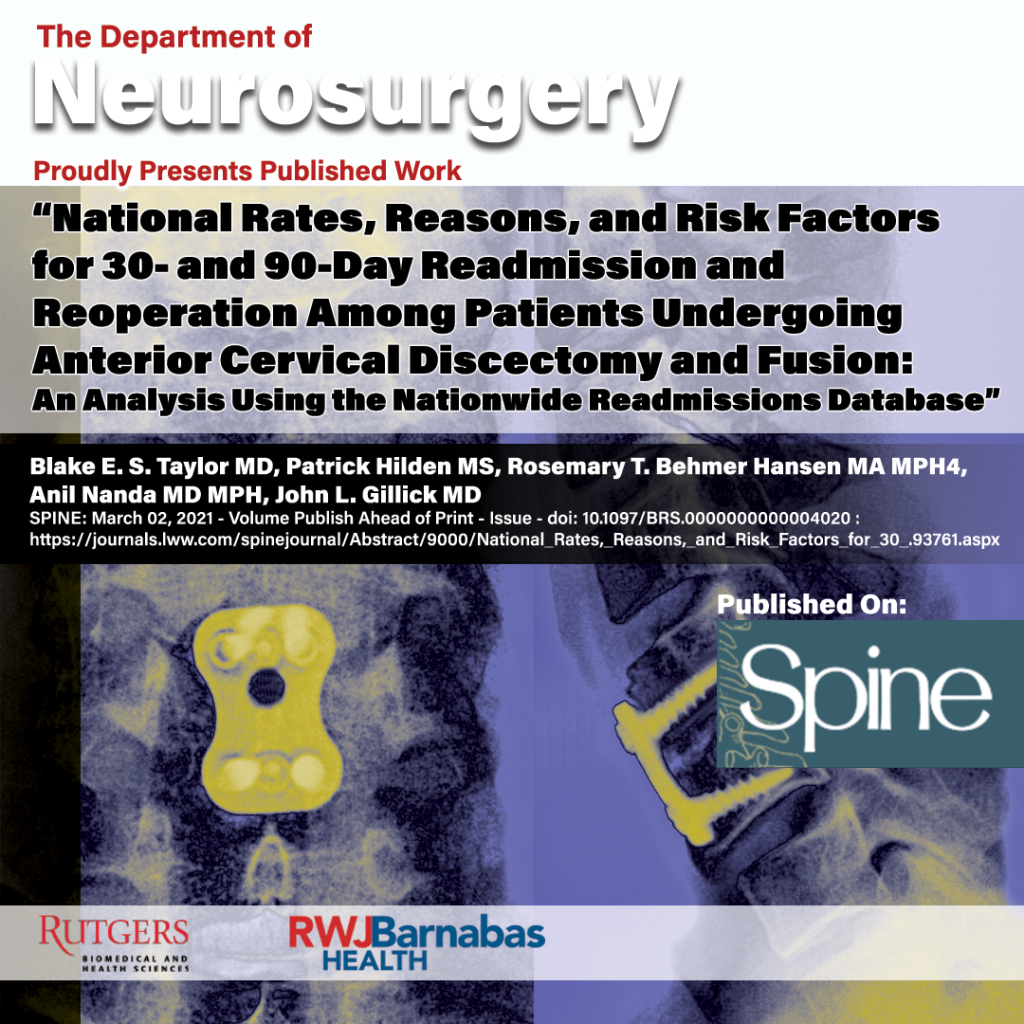 Announcements – Neurological Surgery