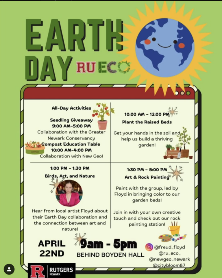 NewGeo Celebrates Earth Day with RU ECO: Compost, Soil, and Solar ...
