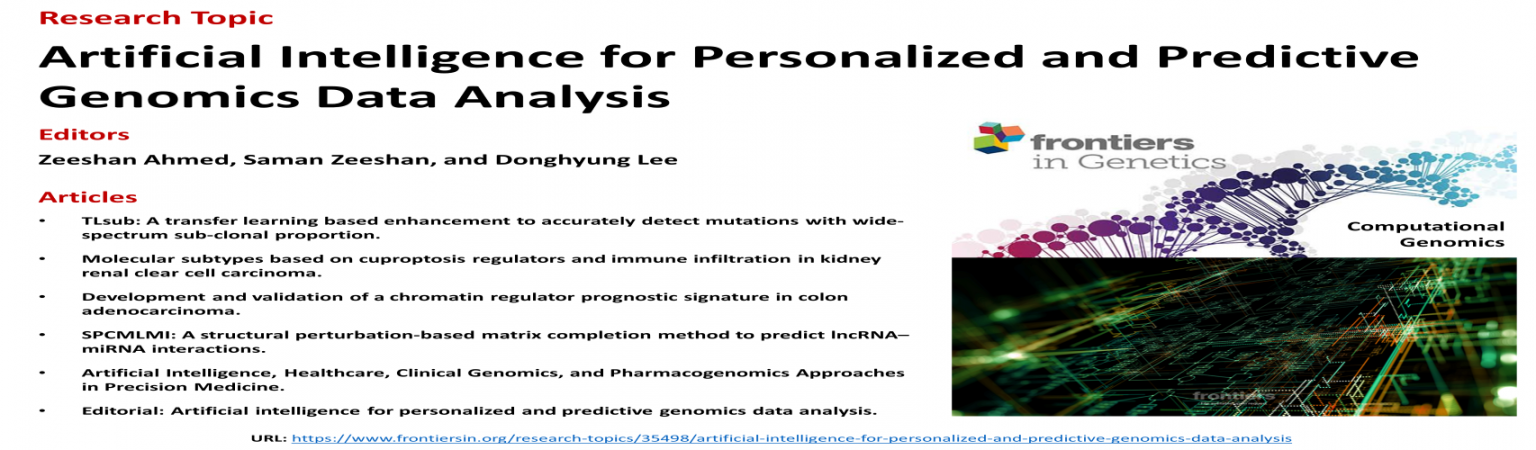 Artificial Intelligence for Personalized and Predictive Genomics Data Analysis – Precision Medicine