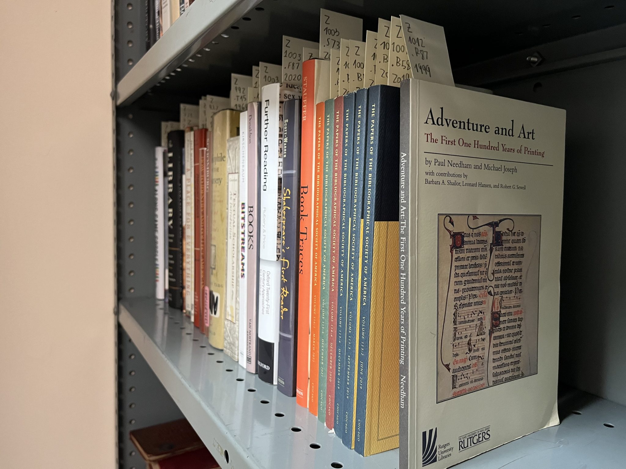 Cataloging Reference Collection – Initiative for the Book