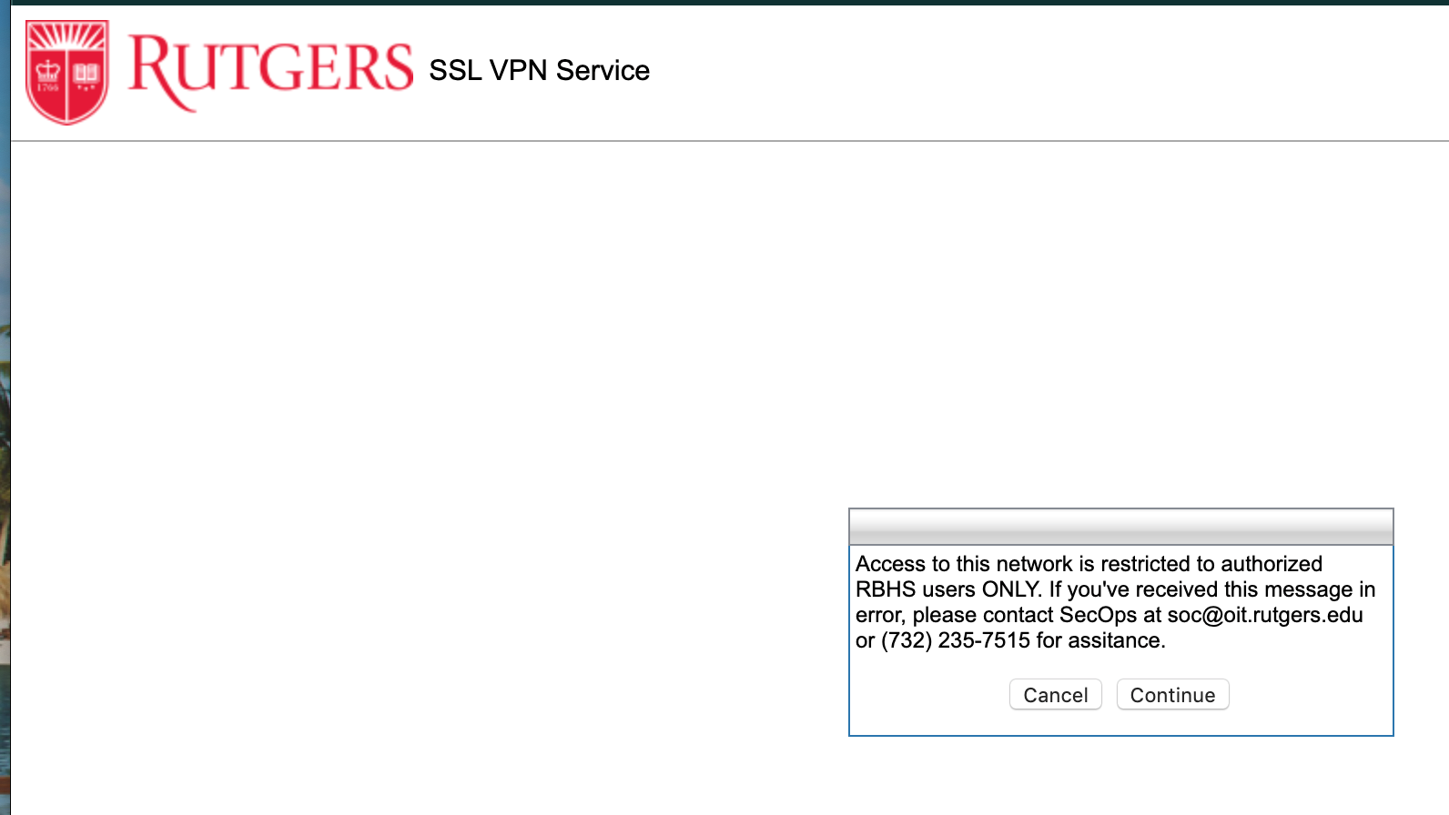 Setting Up VPN - SHP Technology Services
